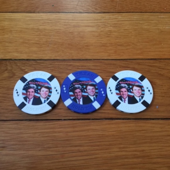 Vintage | Accessories | Vintage Poker Chip Set Texas Hold Em Poker ...